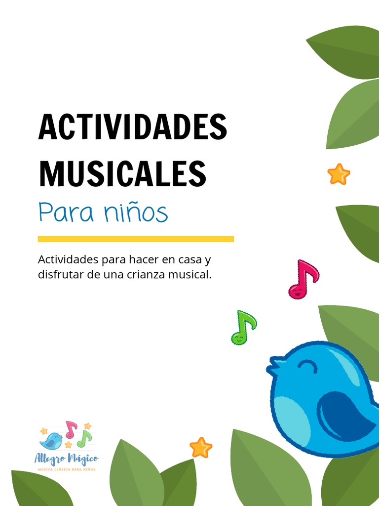 Actividades Musicales | Ritmo | Bailes