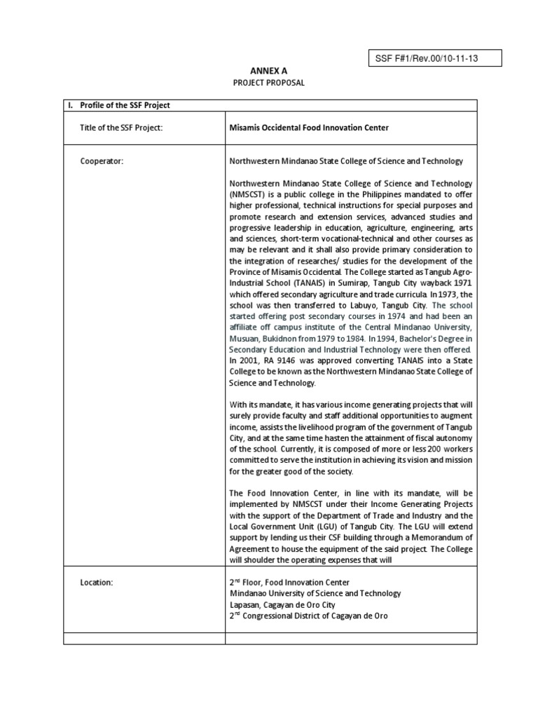 Project Proposal FIC | PDF | Printer (Computing) | Business