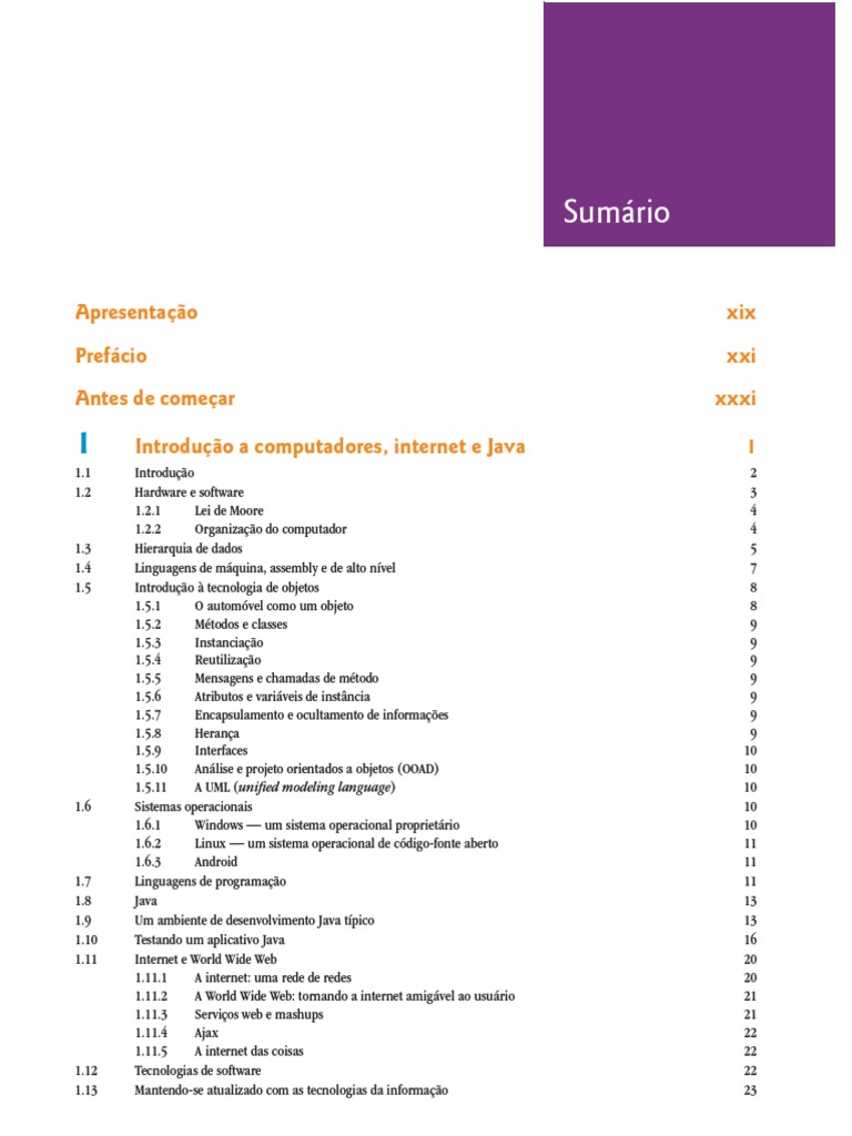 JAVA Como Programar. 10.ed. (S.L.) Pearson Prentice Hall, DeITEL, Paul ...