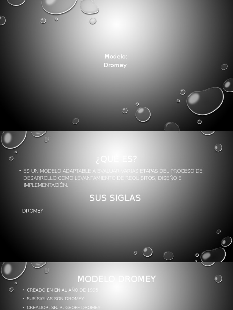 PresentaciónModelo Dromey | PDF | Usabilidad | Software