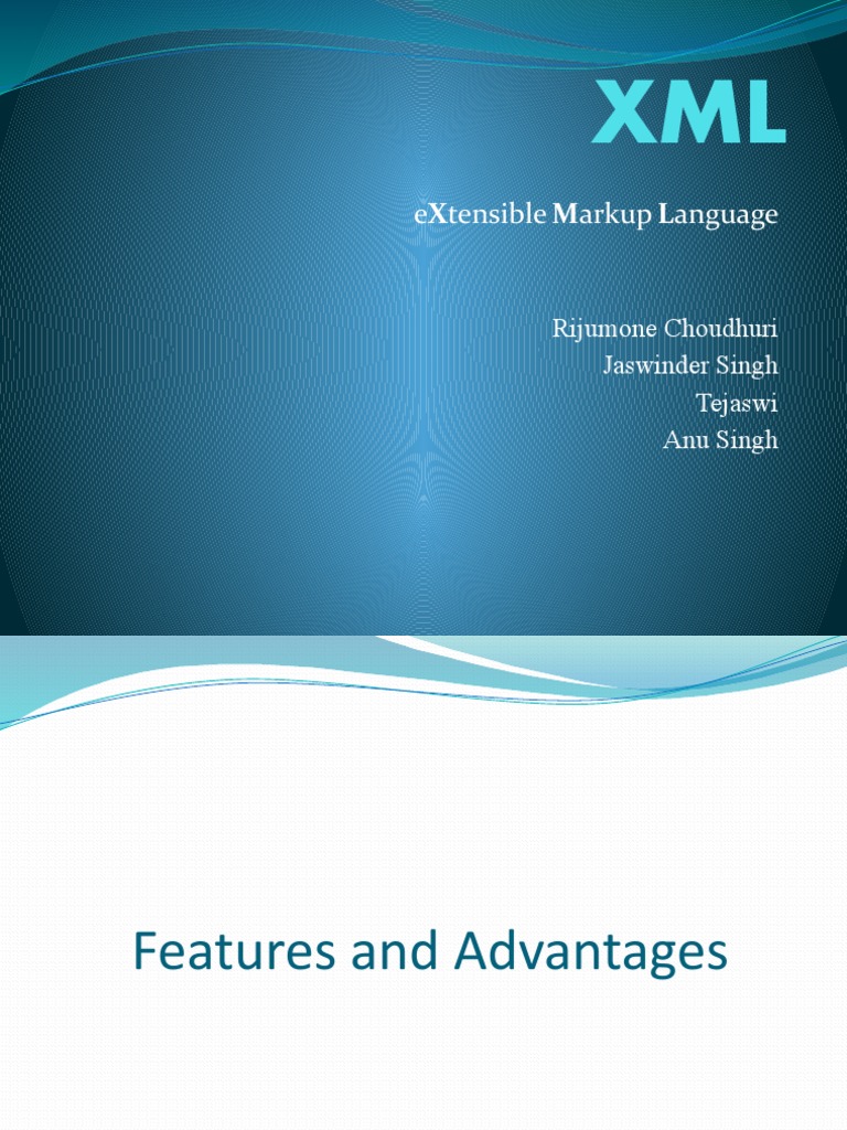 Extensible Markup Language Pdf Xml Html Element