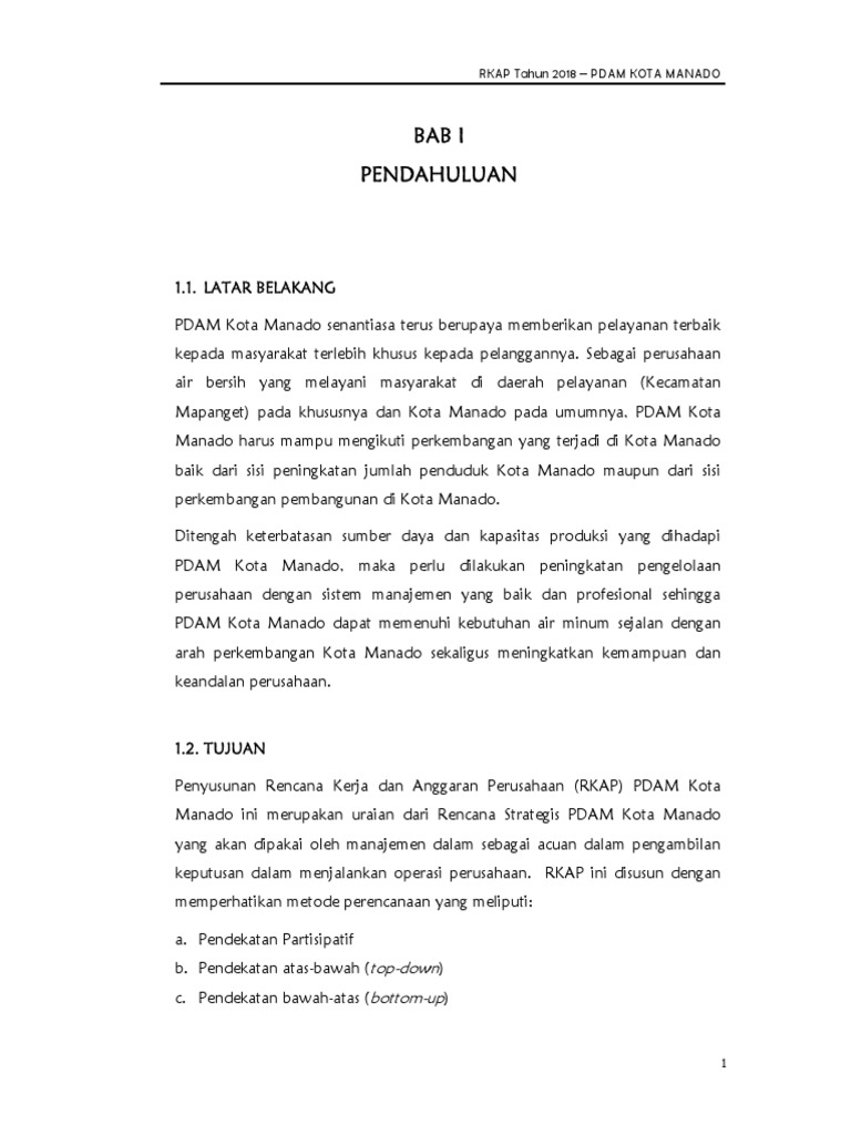RKAP | PDF | Bisnis