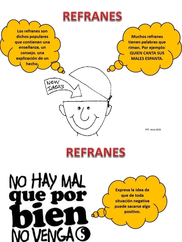 Refranes 1 PDF | PDF | Poesía