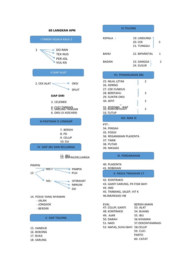 60 Langkah Apn Word | PDF
