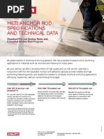 Hilti HIT-V and HAS Threaded Rod and Hilti HIT-Z Anchor Rod ...