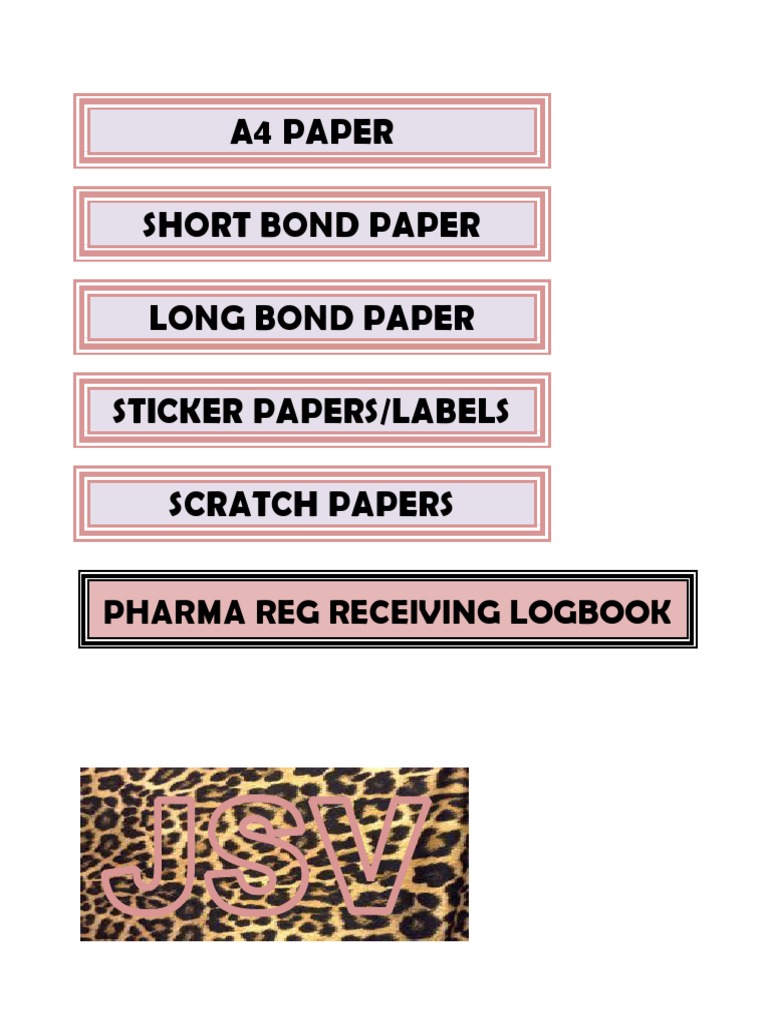 A4 Paper Short Bond Paper Long Bond Paper Sticker Papers/Labels Scratch ...