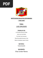 Ensayo-Las Drogas | PDF | La dependencia de sustancias | Drogas