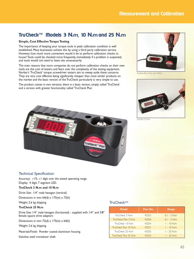 Torque Wrench Calibrator | PDF | Calibration | Engineering
