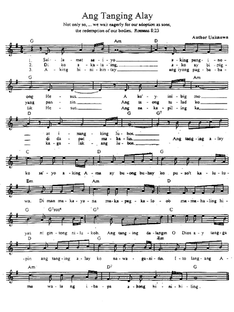 Tanging Alay Ko | PDF