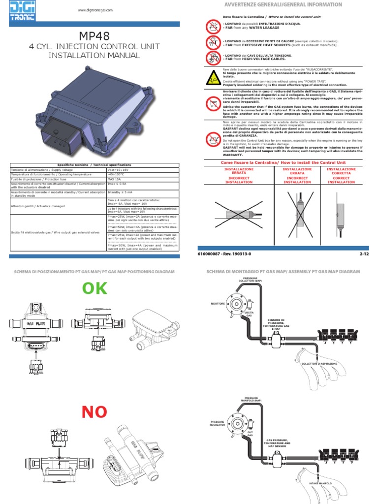Digitronic AEB MP48 2 3 4 Cyl | PDF
