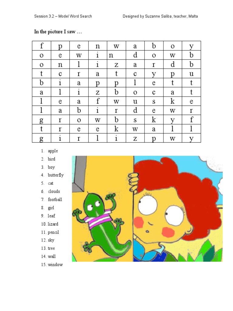 3.2 Model Word Search | PDF