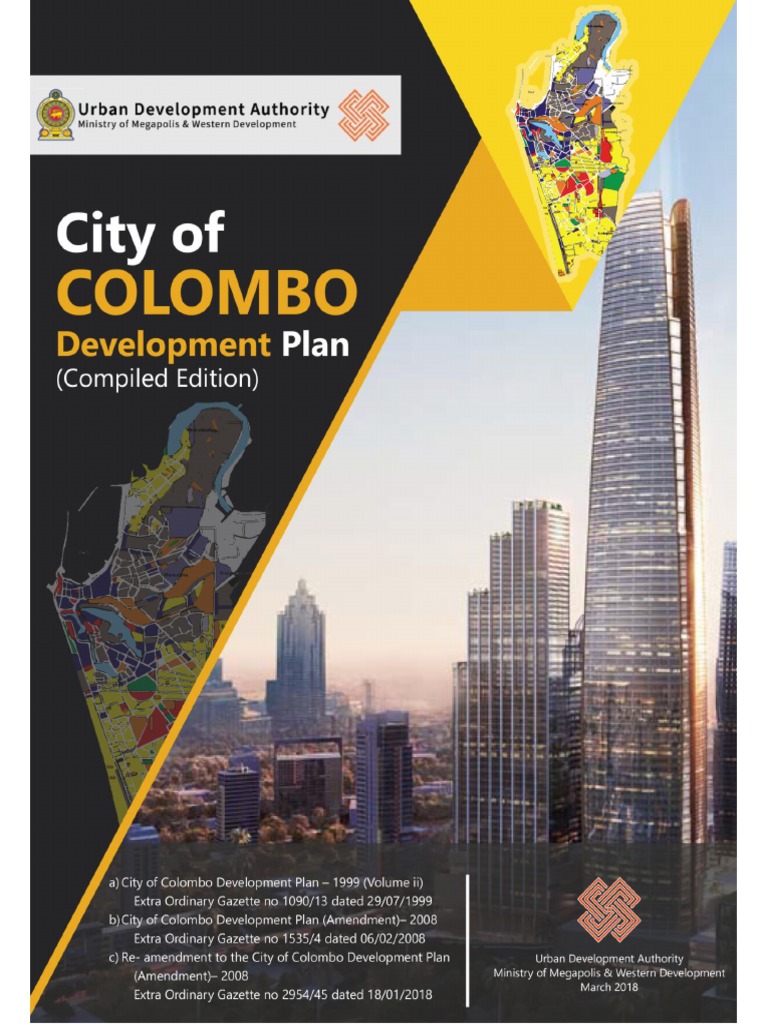 City of Colombo Developmenty Plan | PDF | Building | Deep Foundation