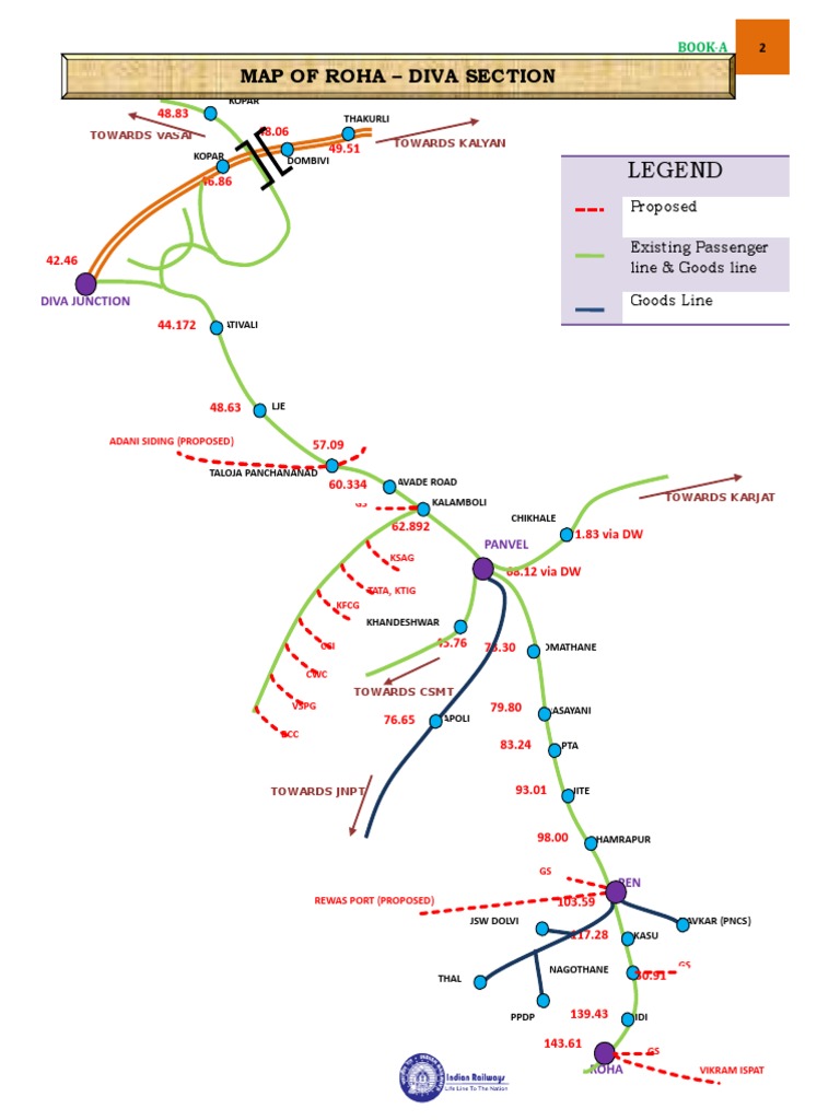 Map of Roha - Diva Section: Legend | PDF