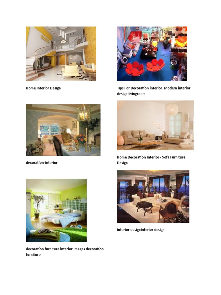Modern Home Interior Design Tips | PDF