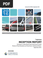 Inception Report Writing Checklist | PDF