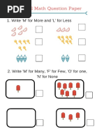 Maths UKG | PDF | Software
