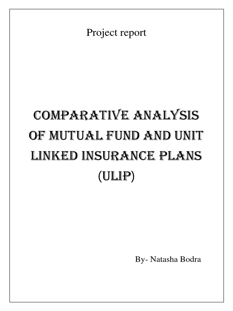 Mutual Funds vs ULIPs: A Comparison | PDF | Investment Fund | Investing