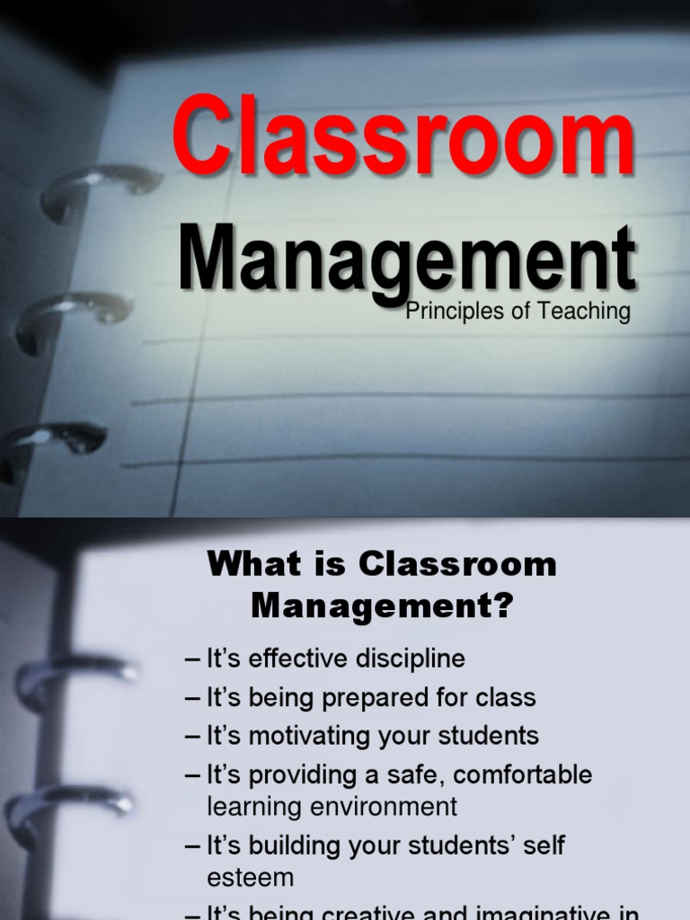 Classroom Management | PDF | Classroom Management | Reinforcement