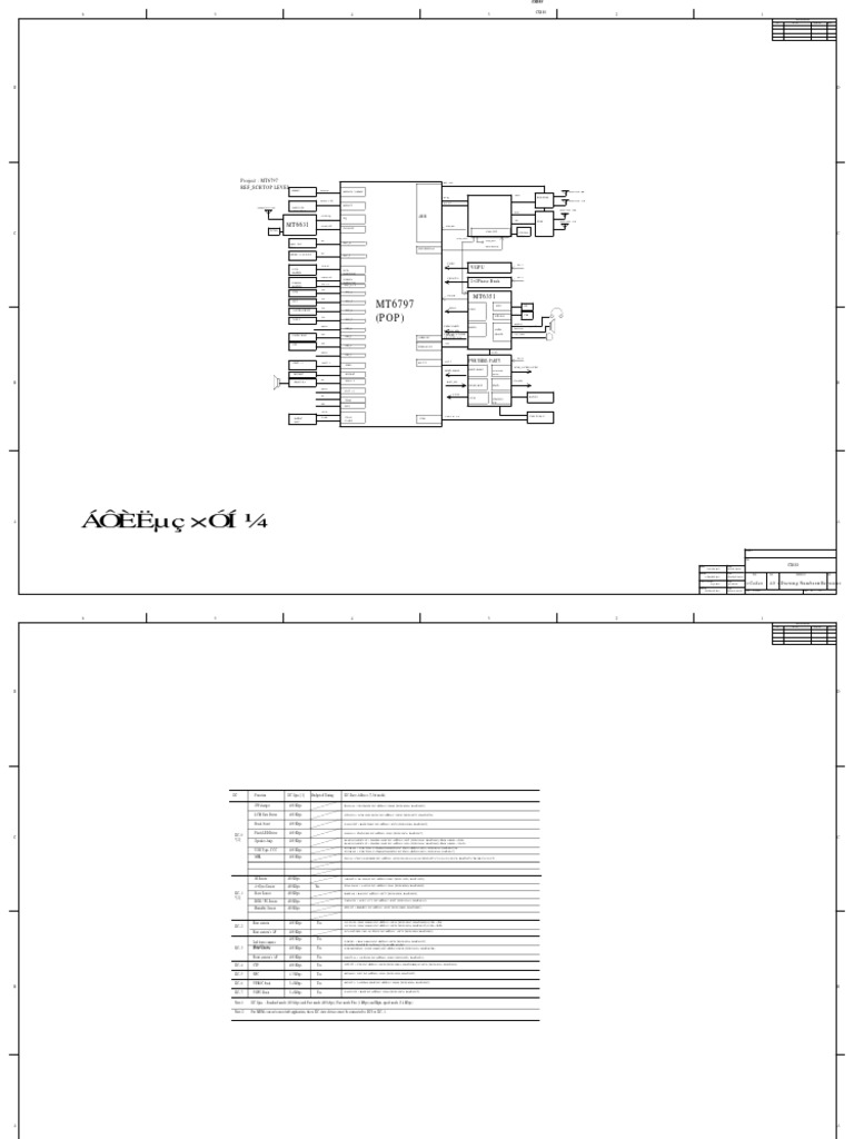 Note 4 Schematic | PDF | Digital Electronics | Data Transmission