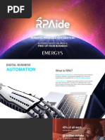 PDD Template Rpa Is Good | PDF | Business Process | Automation