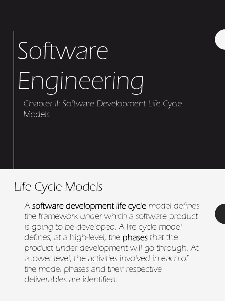 Software Development Life Cycle Models | PDF | Software Development ...