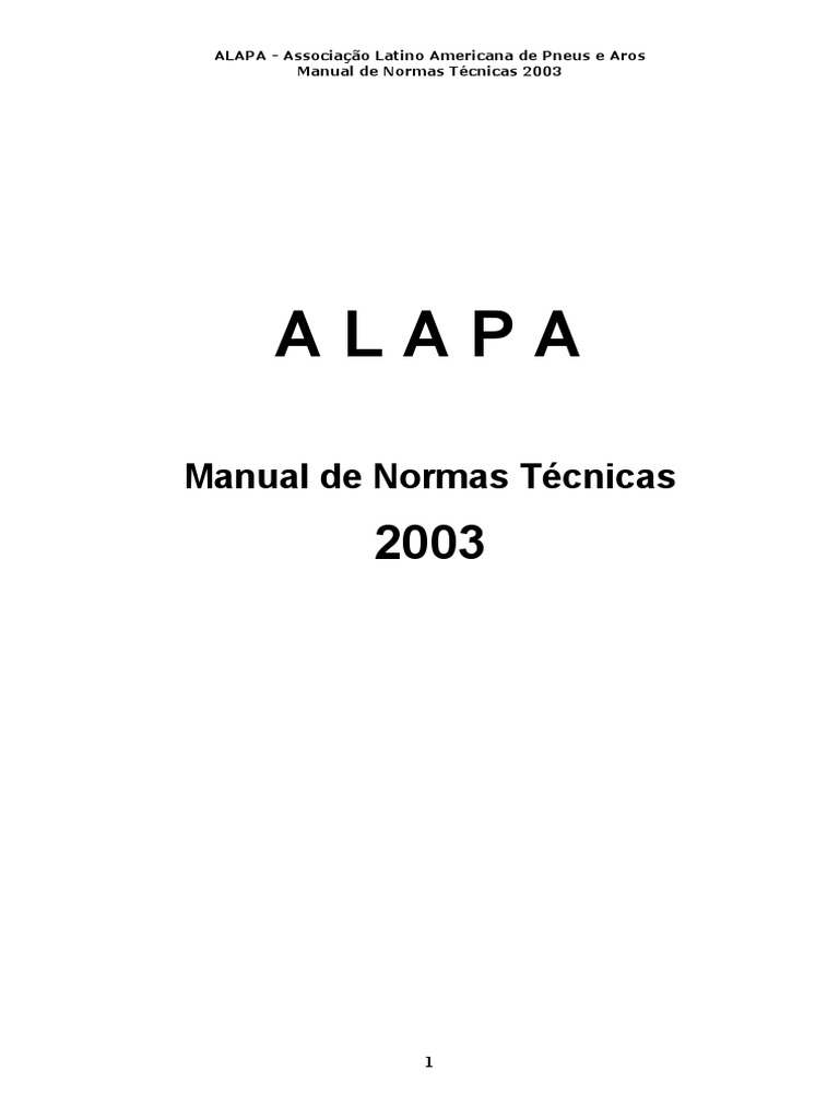 ALAPA - Associacao Latino Americana de PN | PDF | Pneu | Natureza