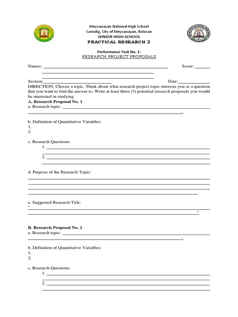 Economics Research Project Proposals | PDF