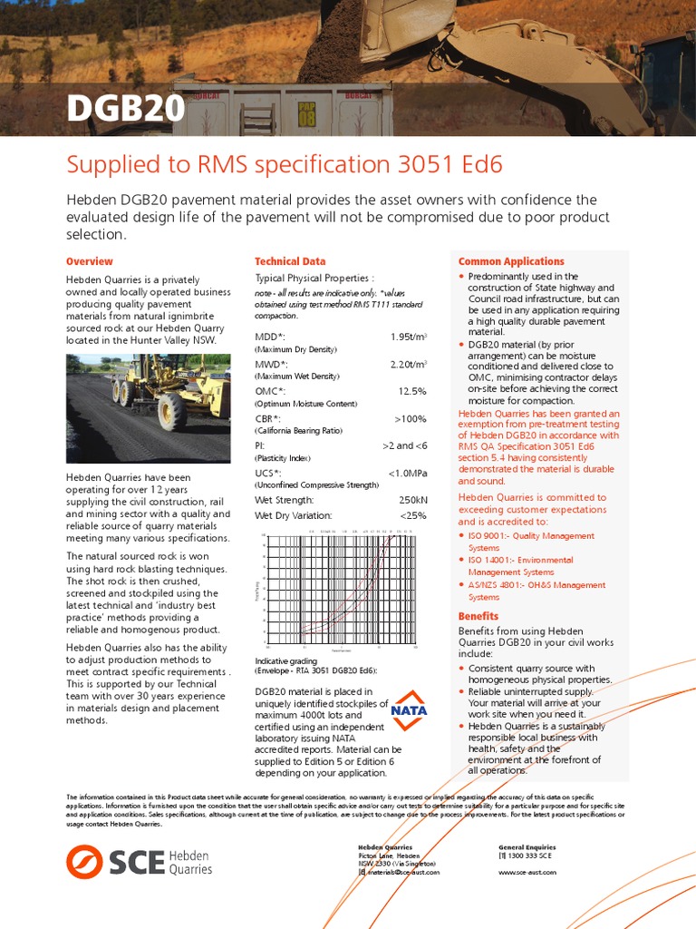 Spec Sheets Hebden DGB20 | PDF | Specification (Technical Standard) | Economic Sectors