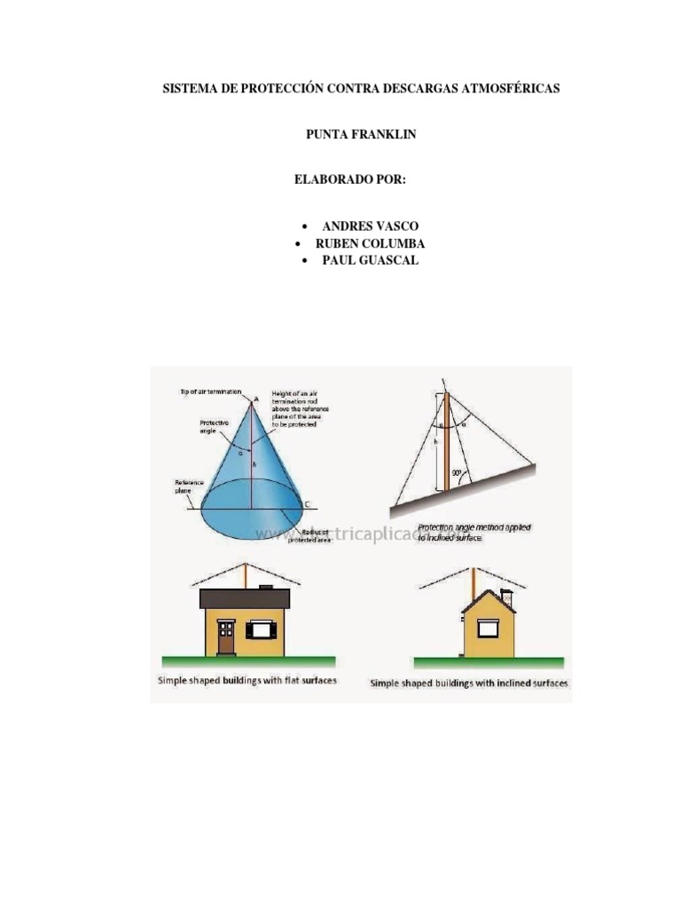 Punta Franklin PDF | PDF | Cantidad | Electricidad