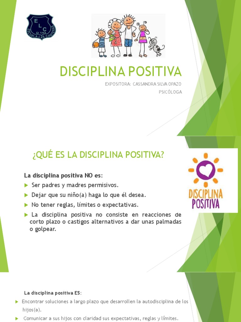 Disciplina Positiva | PDF | Disciplinas | Sicología