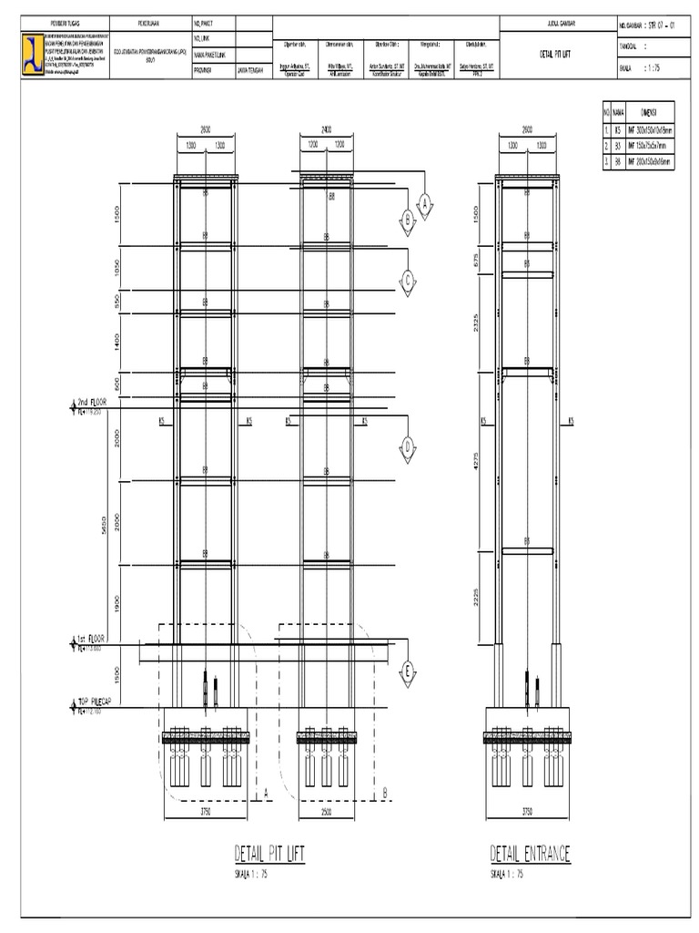 Detail Pit Lift | PDF
