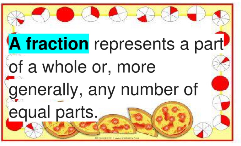 Definition of Fraction | PDF