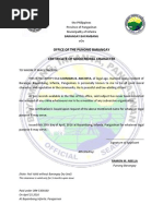 Certificate of Tenancy | PDF | Real Property Law | Law And Economics