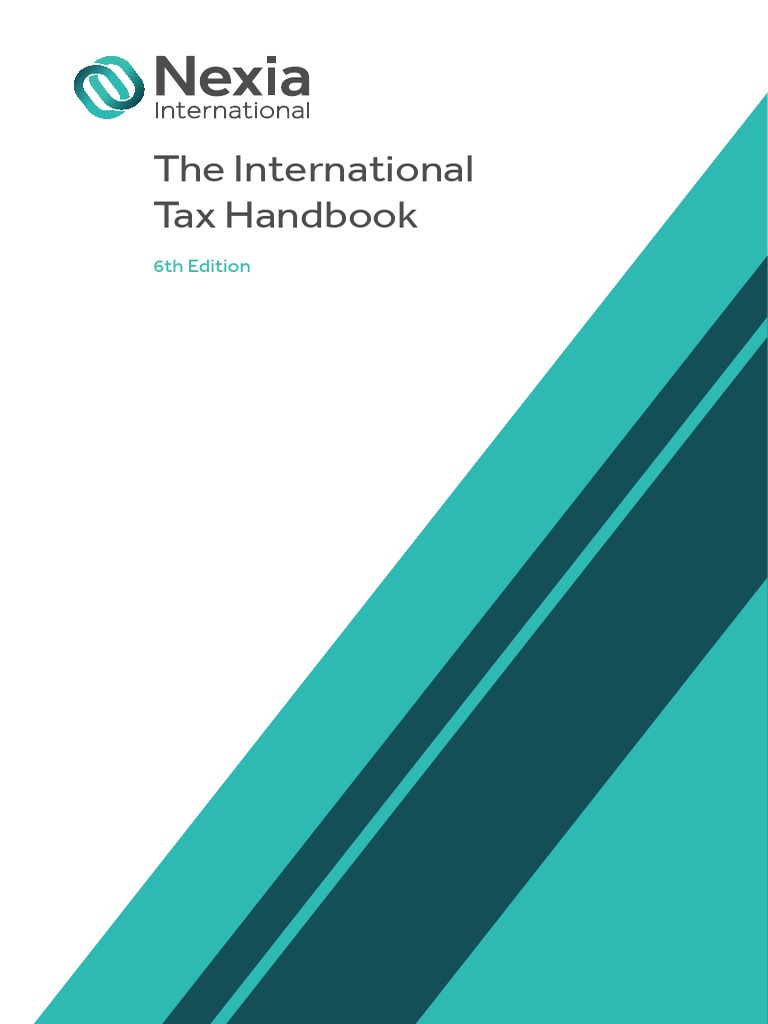 The International Tax Handbook | PDF | Income Tax | Capital Gains Tax