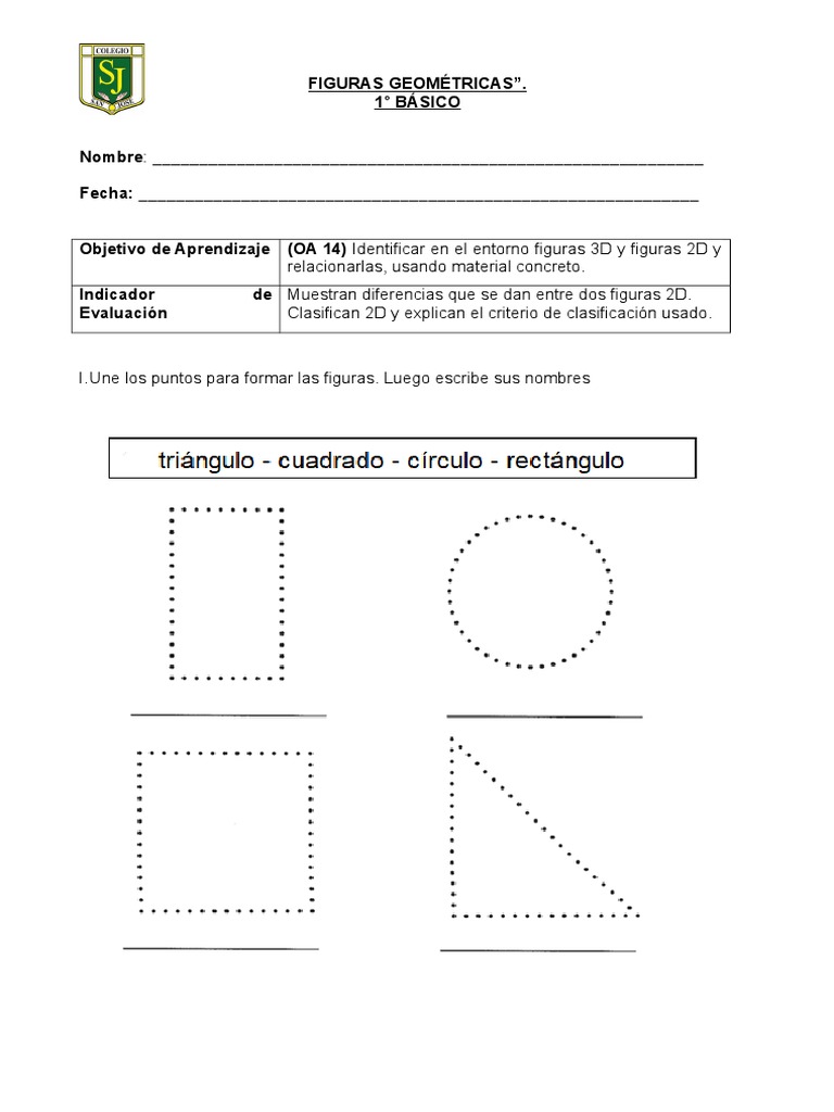 Guia Figuras 2d I | PDF | Métodos y materiales de enseñanza