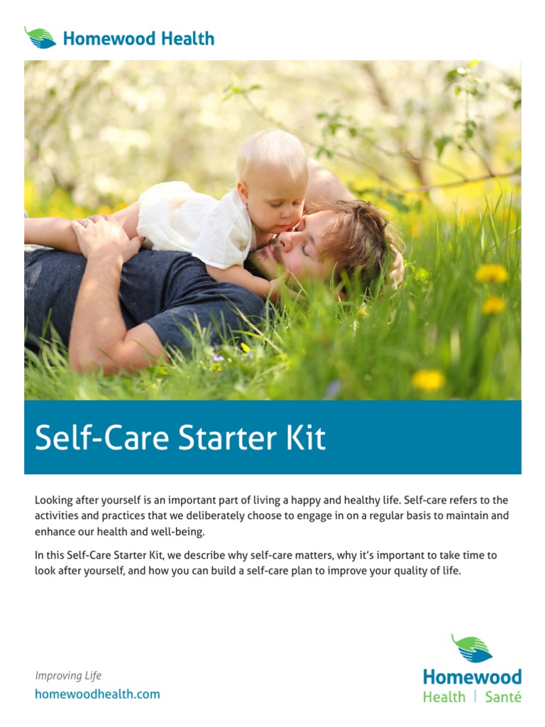 Self Care Starter Kit PDF | PDF | Coping (Psychology) | Quality Of Life