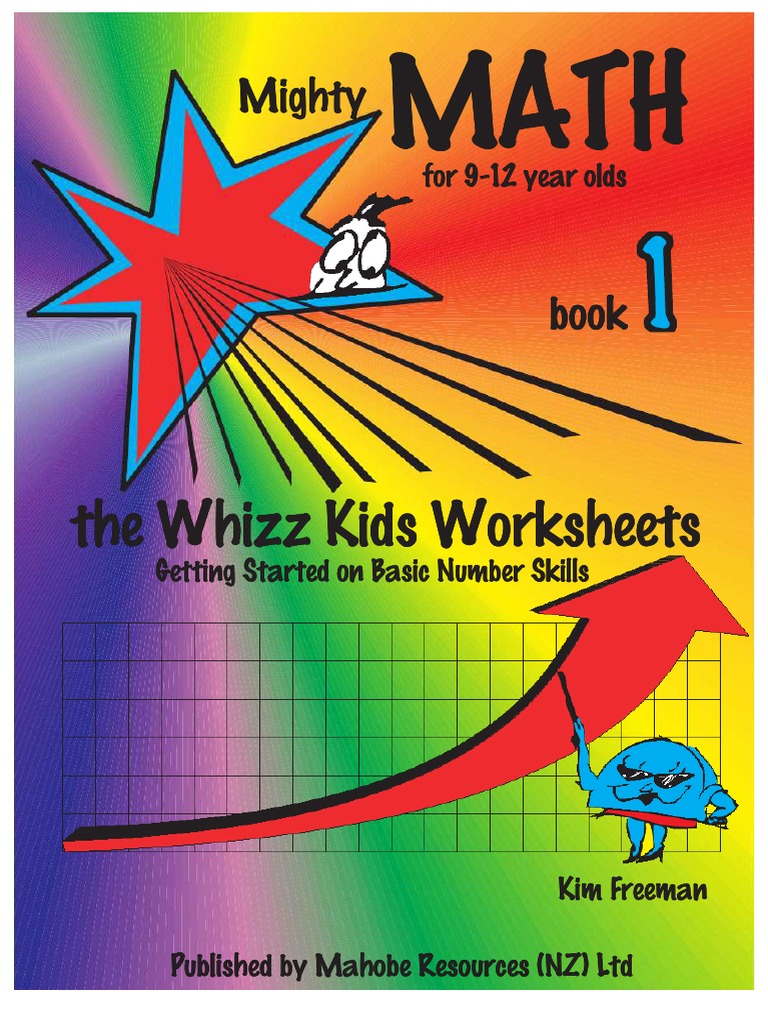 Mighty Math 1 The Whizz Kids Worksheets | PDF | Foreign Language Studies