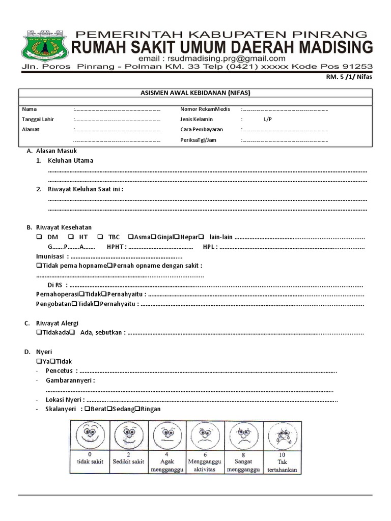 RM 3 Ugd Assesment Medis Ugd | PDF