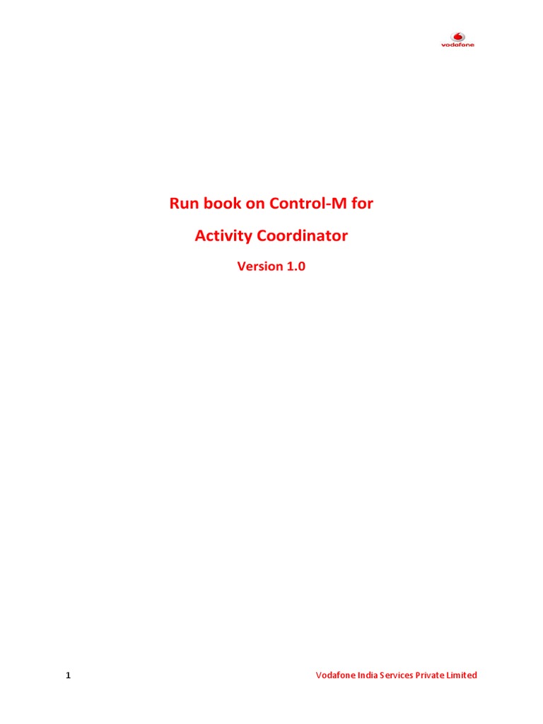 Control M | PDF | Scheduling (Computing) | Server (Computing)
