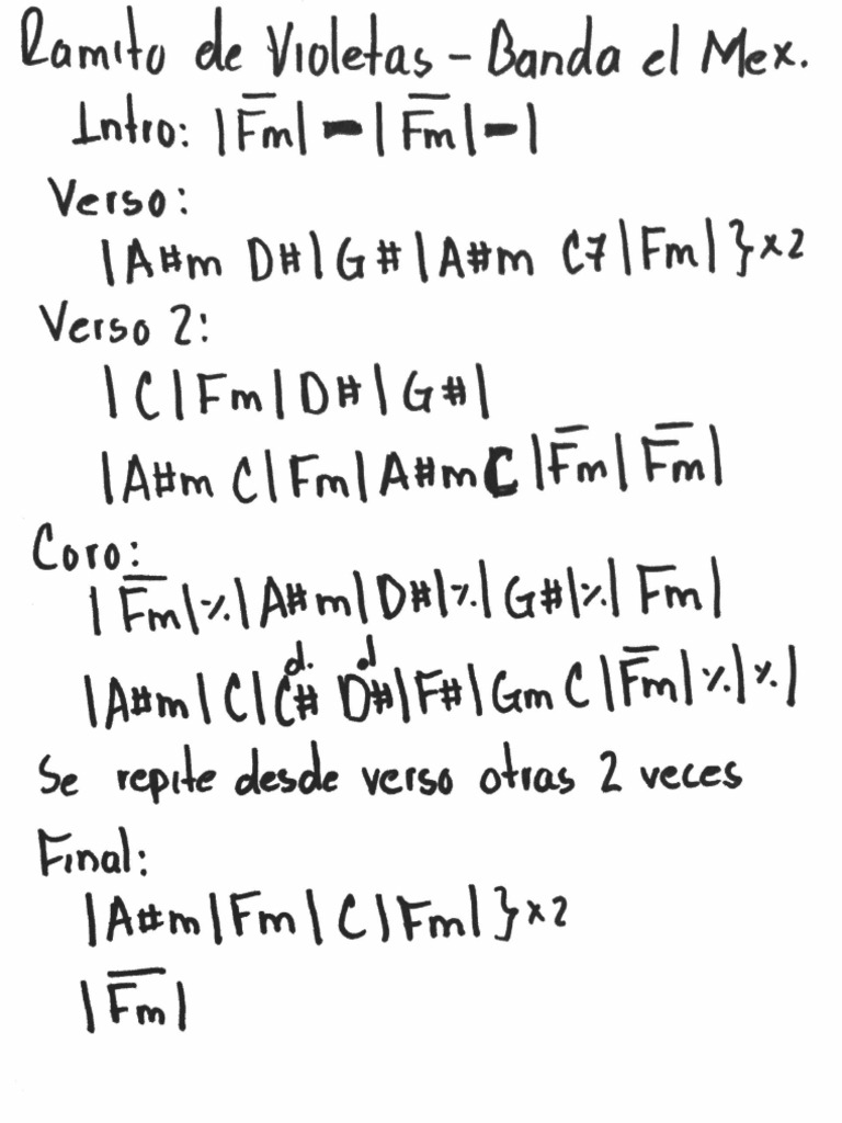 Ramito de Violetas | PDF