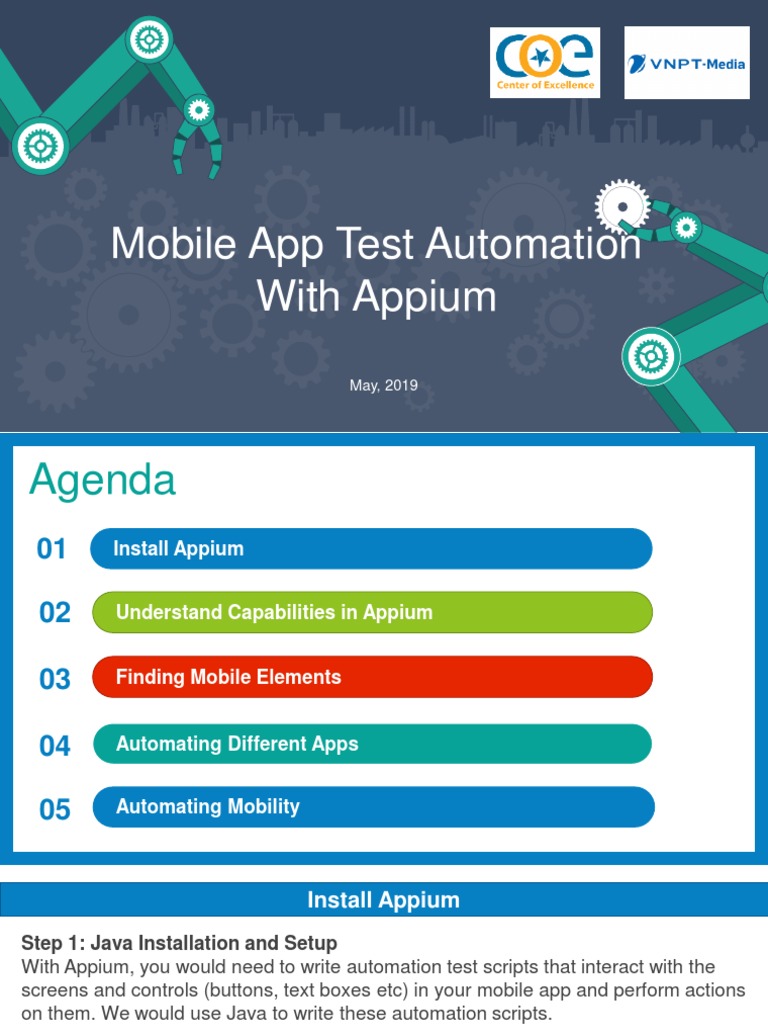 Mobile App Test Automation With APPIUM | PDF | Java Virtual Machine ...