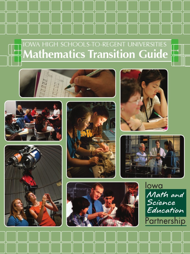 Information for Students, Teachers and Parents about the Transition to ...