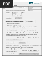 Calculation of Pressure Relief Damper-Standard Bs 5588: Mode - 1 (All ...
