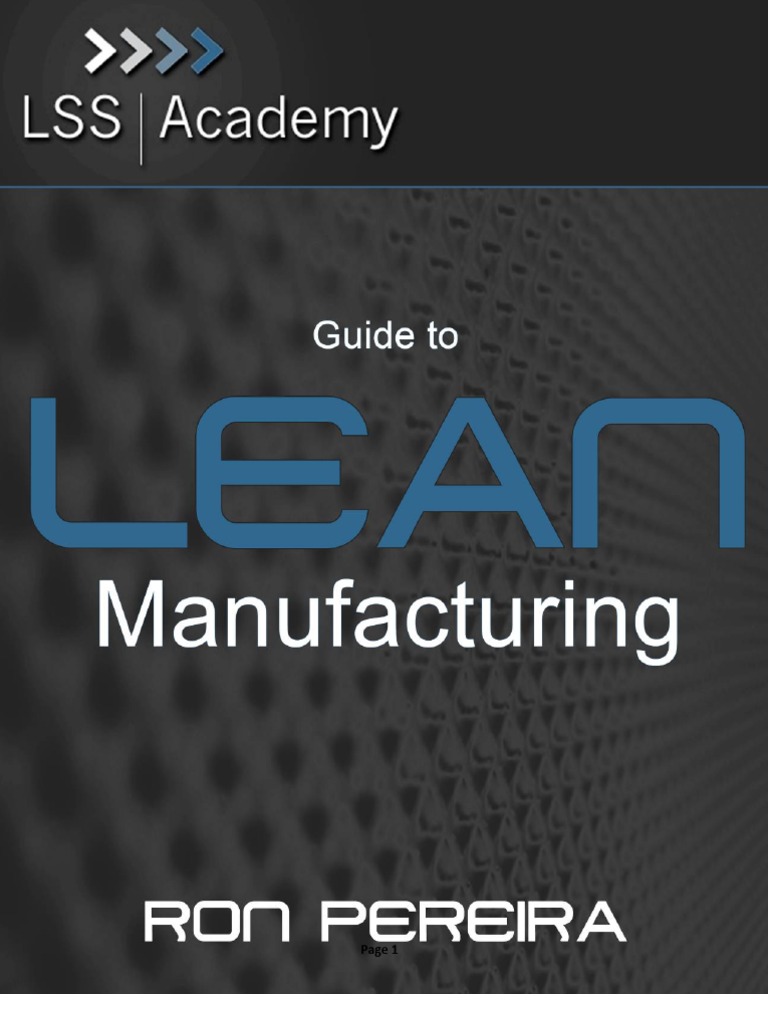 Lssa Guide | Lean Manufacturing | Hyperlink