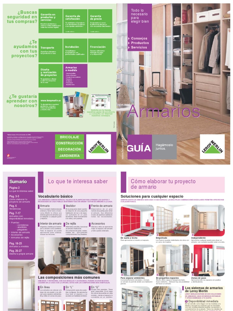 Diseña Tu Propio Armario Empotrado O Vestidor PDF | PDF Diseña Tu Propio Armario Empotrado O Vestidor PDF | PDF