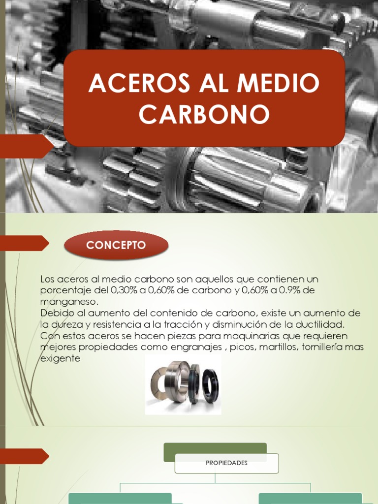 Aceros Al Medio Carbono. | PDF | Acero | Soldadura