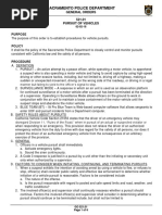 California Vehicle Pursuit Report Form | PDF | California Highway ...