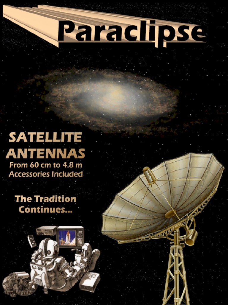 Paraclipse Brochure | PDF | Antenna (Radio) | Telecommunications ...