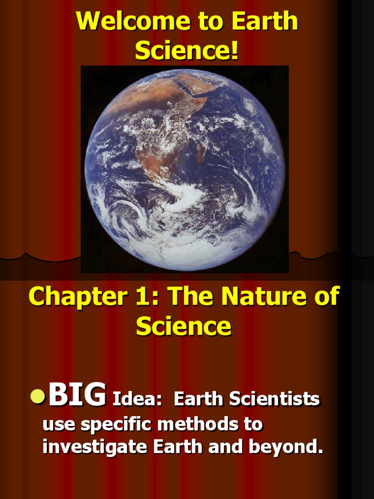 The Nature of Science | PDF | Earth Sciences | Experiment
