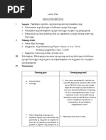 Pang Abay Na Pamaraan LC 2 Banghay Aralin Sa Filipino 4 | PDF